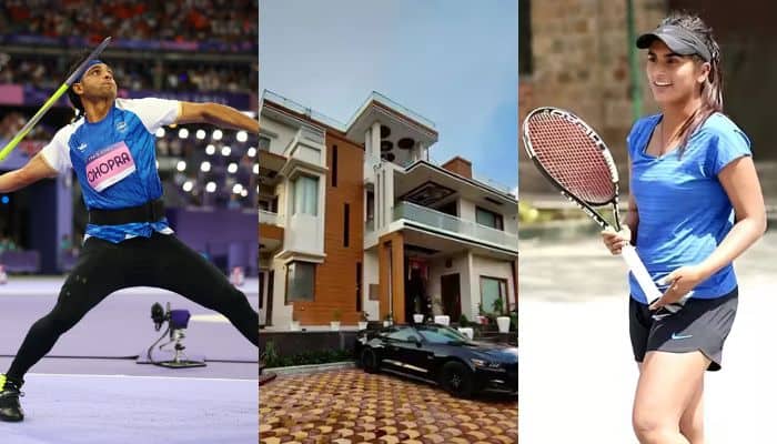 Step Inside Neeraj Chopra & Himani Mor’s Luxurious Haryana Bungalow ...