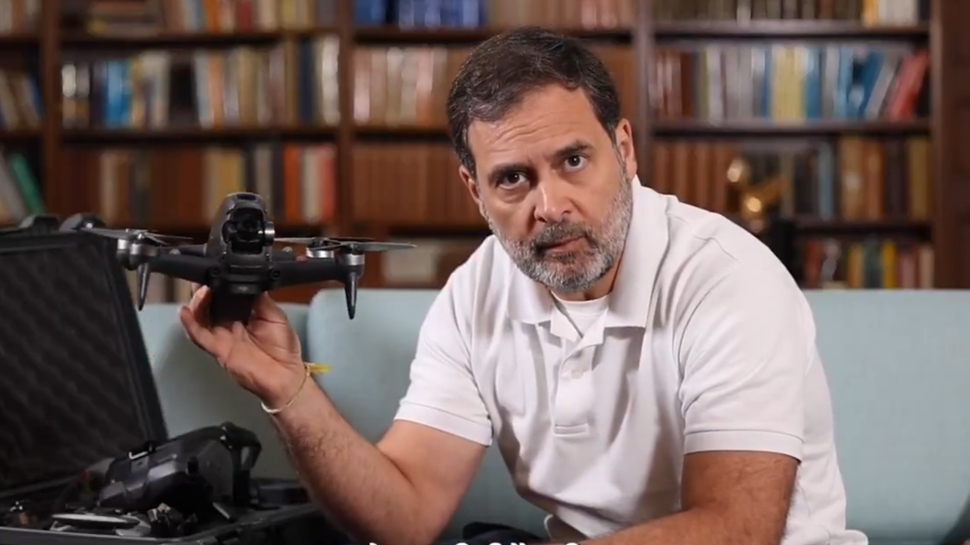 Did Rahul Gandhi Use Banned Chinese Drone? DFI Chief Raises Alarm ...