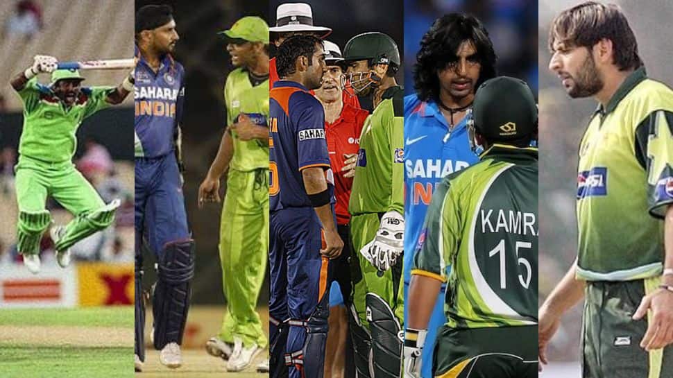 Gambhir vs Afridi To Harbhajan vs Akhtar: Most Famous Fights In India ...