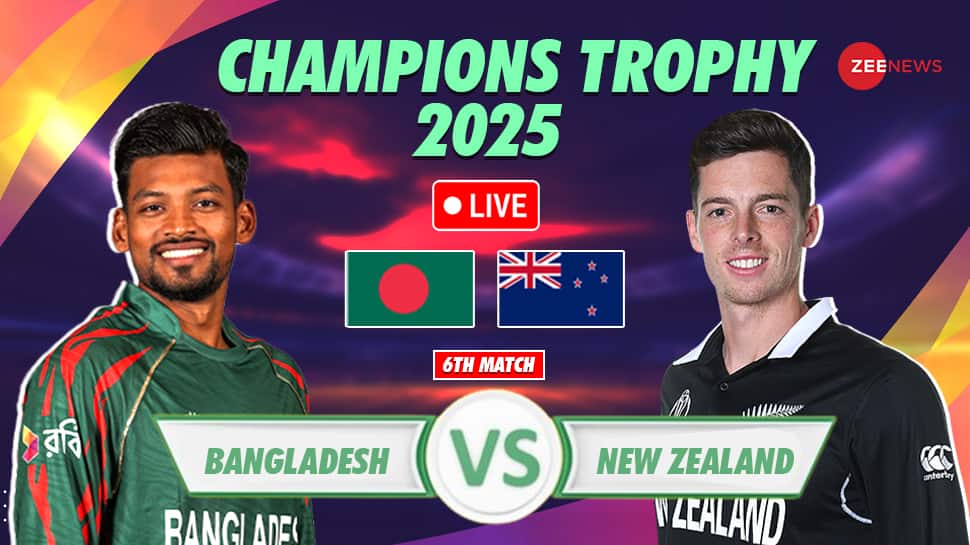 NZ Vs BAN Highlights, CT-2025: Rachin Ravindra Slams Century As New ...