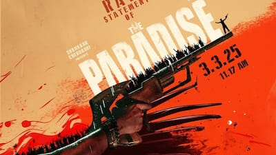 Natural Star Nani Announces Big Reveal Of 'The Paradise' Tomorrow ...