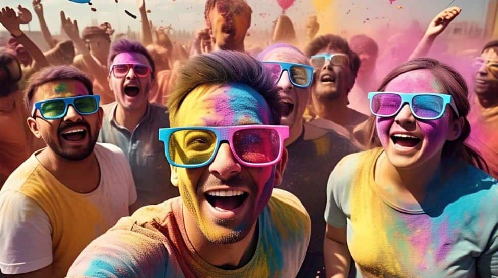 Holi 2025 In The Digital Age: Virtual Parties And Social Media Trends ...