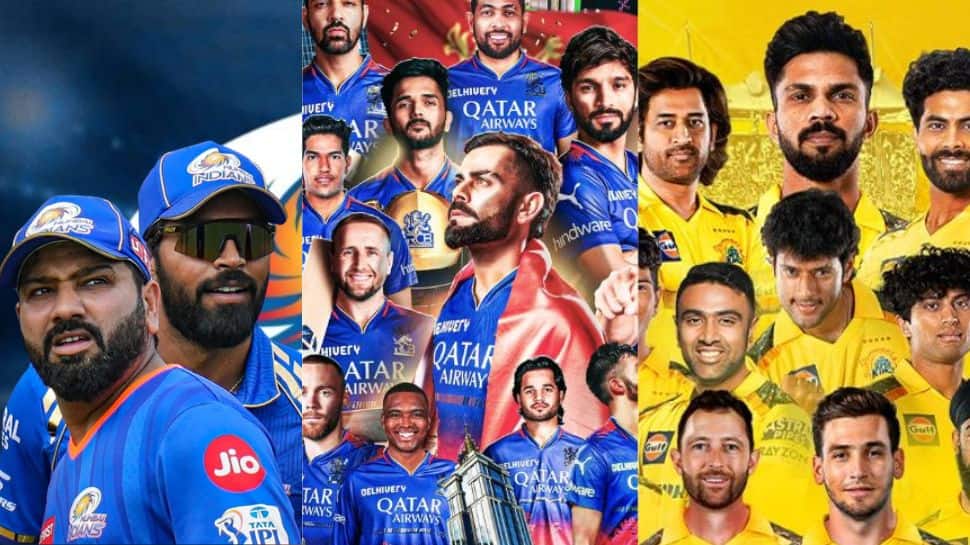 IPL 2025 Predicted Playing XI Of CSK, MI, RCB, KKR, SRH, DC, PBKS, RR ...