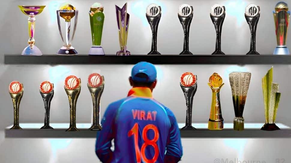 Virat Kohlis Trophy Collection: From 2008 Under 19 World Cup To Champions Trophy 2025 - In Pics ...
