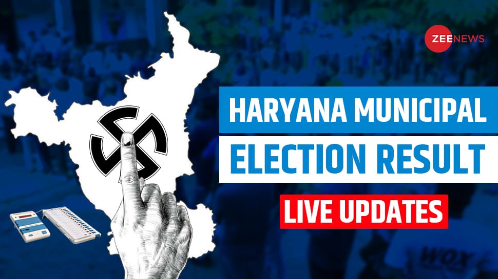 Haryana Nagar Nigam Chunav Result 2025: BJP Clean Sweeps Congress ...