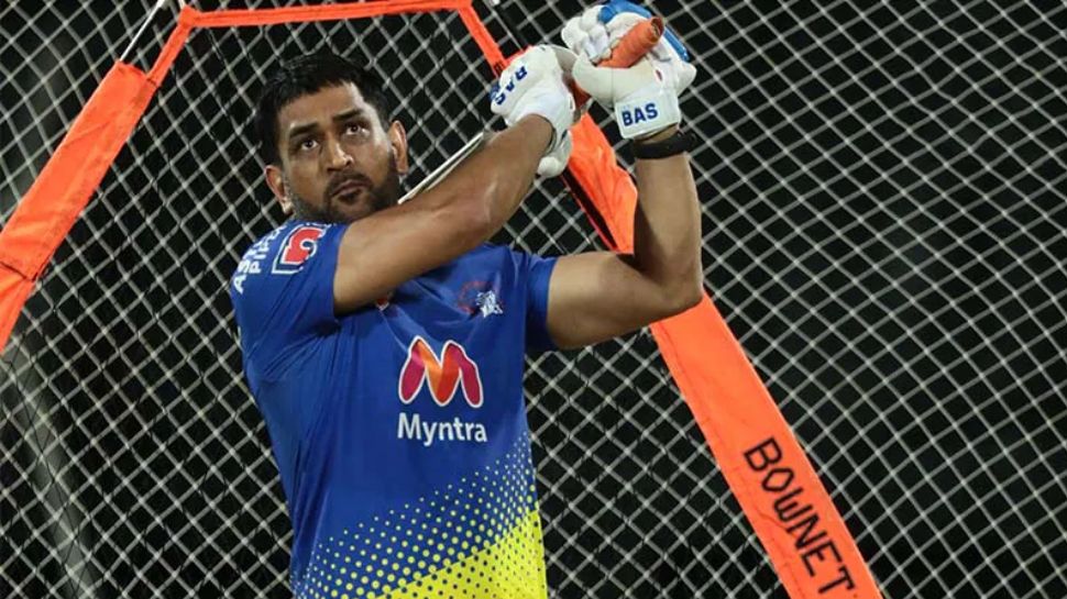 MS Dhoni Shifts Gear With Massive Six During Nets Session Ahead Of IPL ...