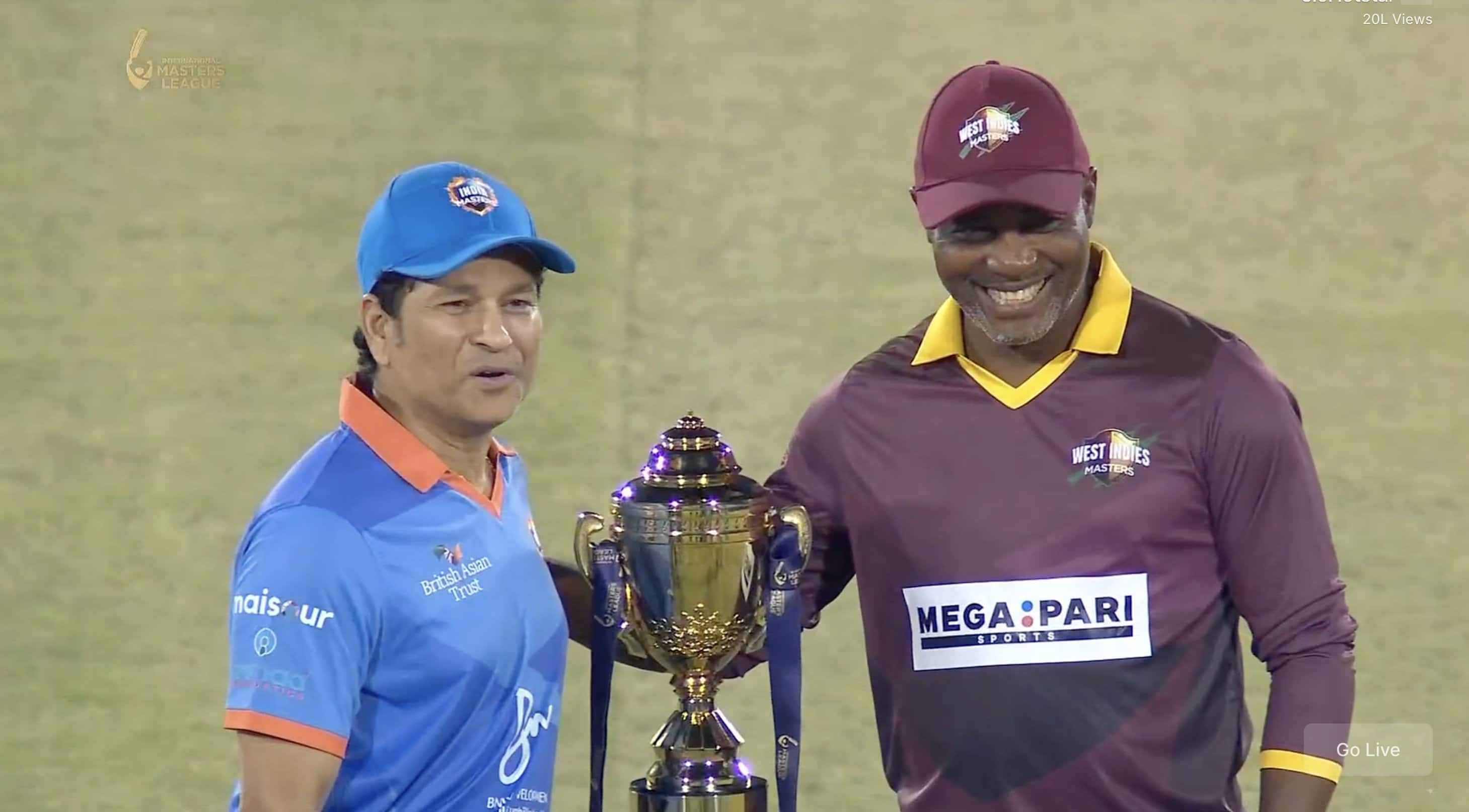 How Sachin Tendulkars India Masters Celebrated After Winning ...