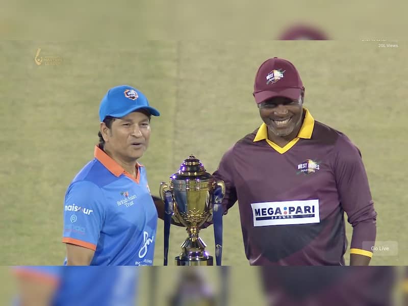 How Sachin Tendulkar's India Masters Celebrated After Winning ...