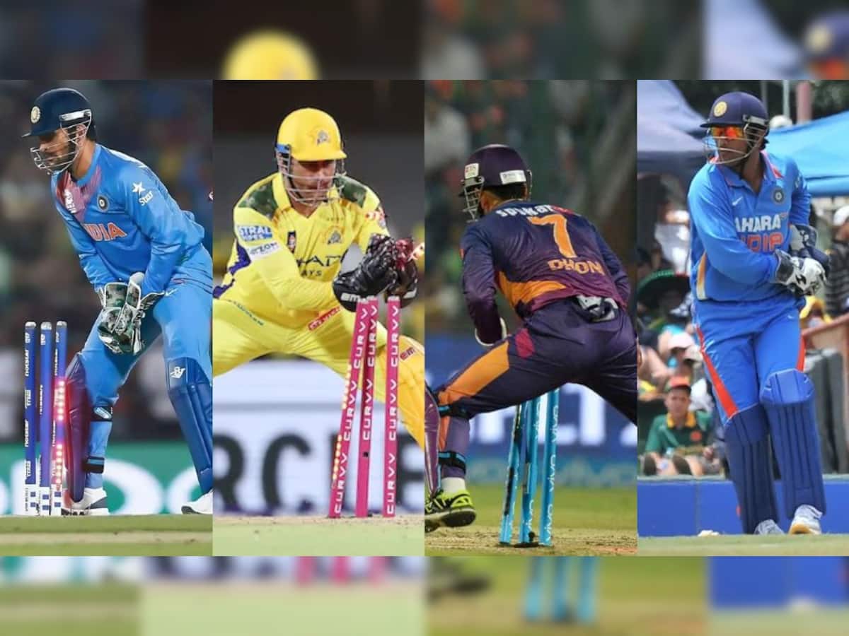 Fastest Stumpings In Cricket: CSKs MS Dhoni Features 7 Times - Check ...