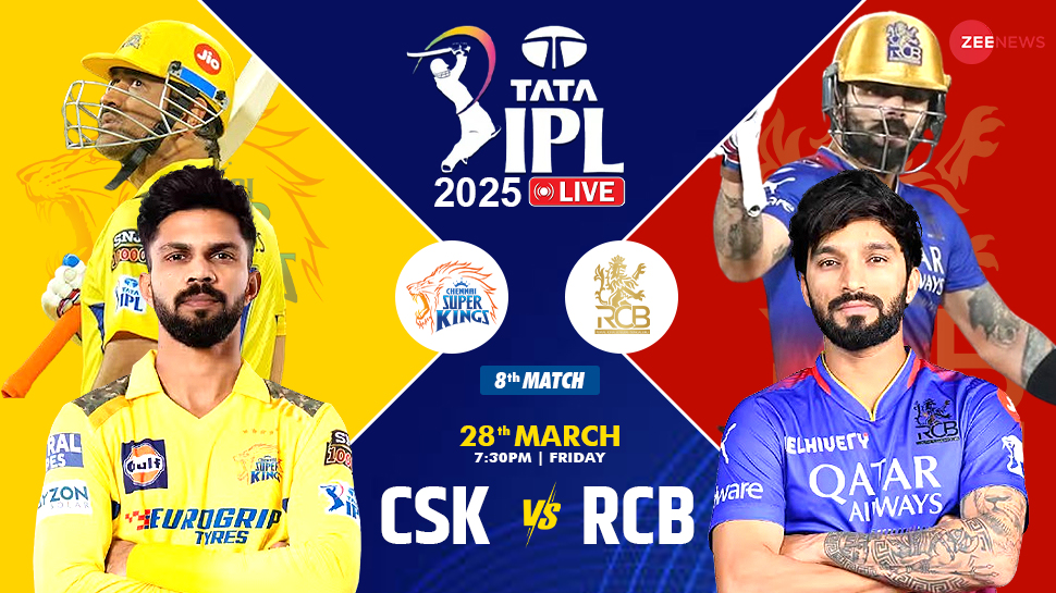 CSK VS RCB, IPL 2025 Match 8 Highlights: Royal Challengers Bengaluru ...