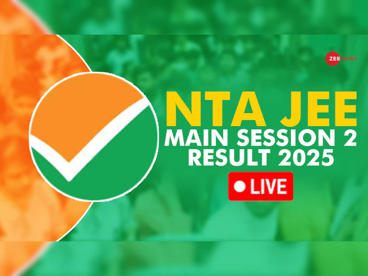 [LIVE] JEE Mains Result 2025 (ANYTIME): NTA Session 2 Scorecards, Final ...