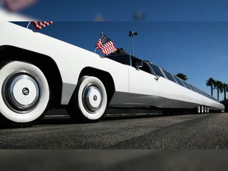 Meet World’s Longest Car: Over 100 Ft Long, Helipad, Golf, Swimming ...