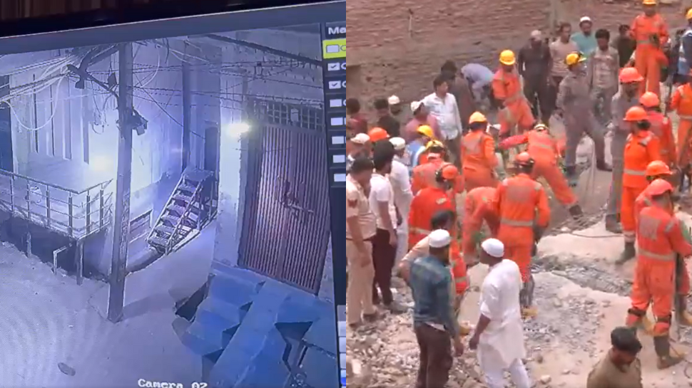 Delhi Mustafabad Building Collapse: 4 Dead, CM Rekha Gupta Orders Probe ...