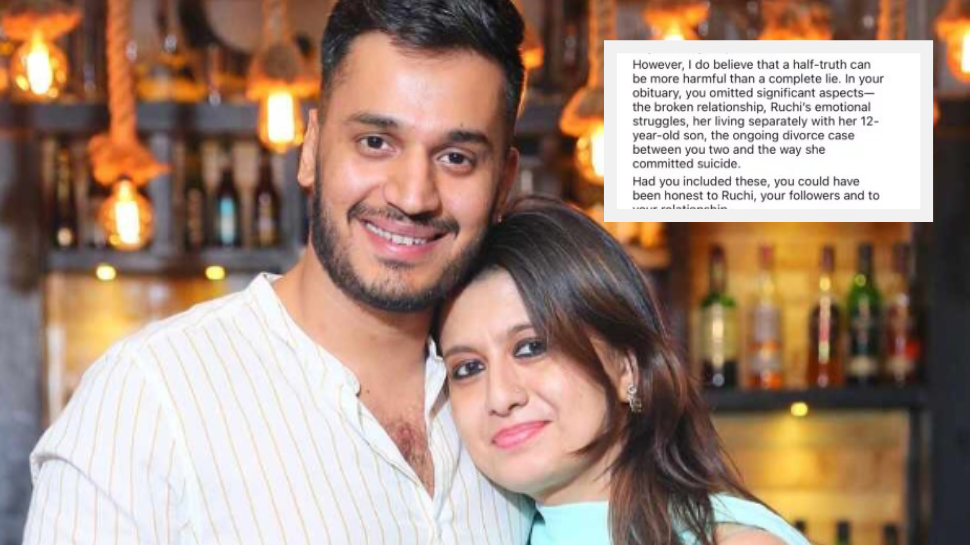 'Dum Ghut Raha Hai': RJ Ashish Sharma Breaks Silence After Wife Ruchi's ...
