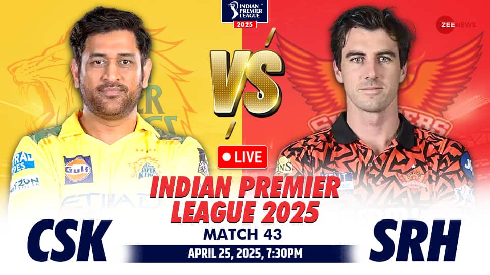 CSK VS SRH, IPL 2025 Match 43 Highlights: Sunrisers Hyderabad Beat CSK By 5 Wickets To Stay ...