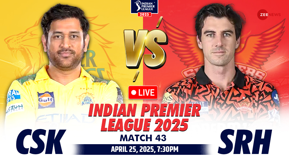 CSK VS SRH, IPL 2025 Match 43 Highlights: Sunrisers Hyderabad Beat CSK ...