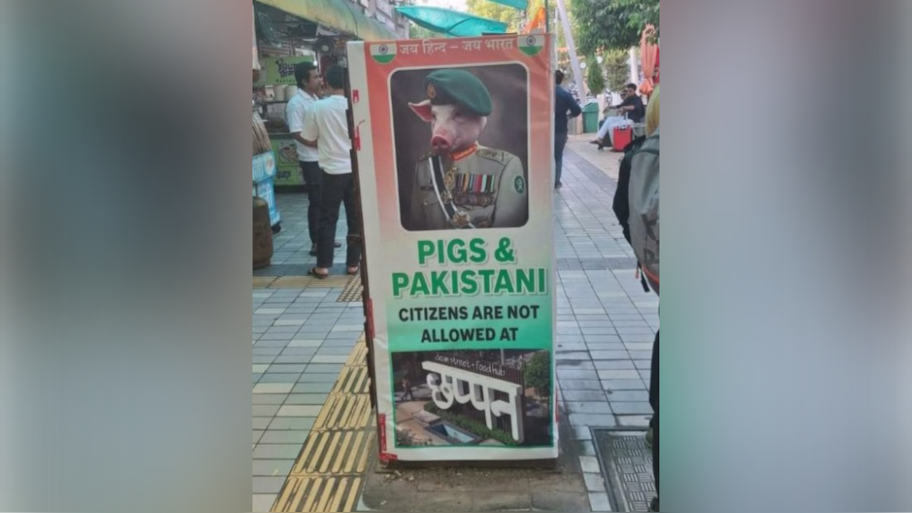 ‘Pakistanis Not Allowed’: Poster Comes Up In MP’s Indore After Pahalgam ...