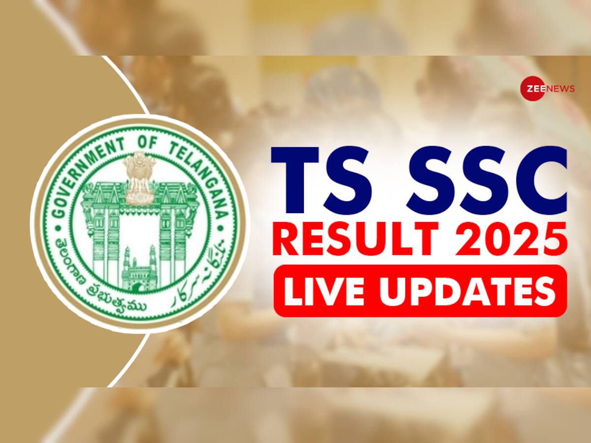 [LIVE] TS SSC Result 2025 (SHORTLY): Telangana Class 10th Results Marks Memo To Be Released Soon ...