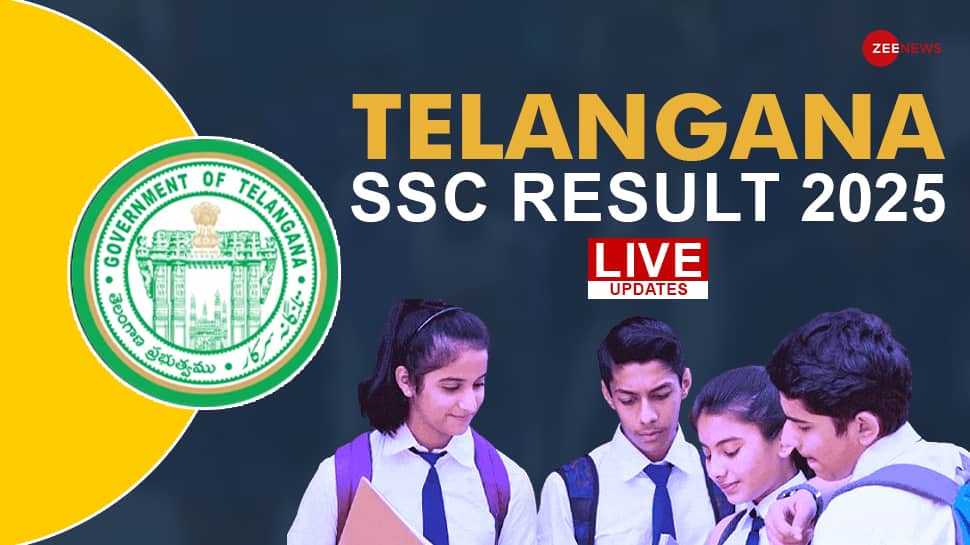 LIVE | TS SSC Result 2025 (OUT): Manabadi Telangana SSC Class 10th Results DECLARED At bse ...