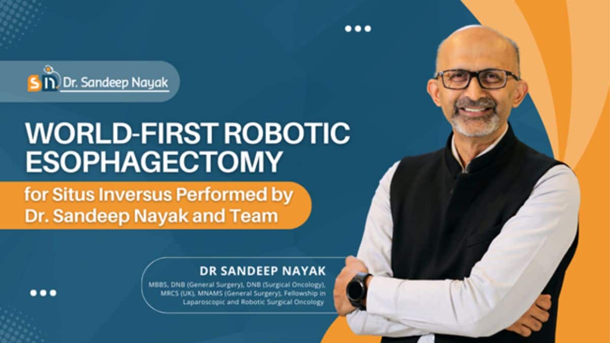 Dr Sandeep Nayak And His Team Perform Rare Robotic Transthoracic ...