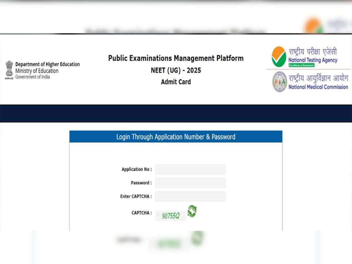 NEET UG Admit Card 2025 Released At neet.nta.nic.in- Check Direct Link, Steps To Download Hall ...