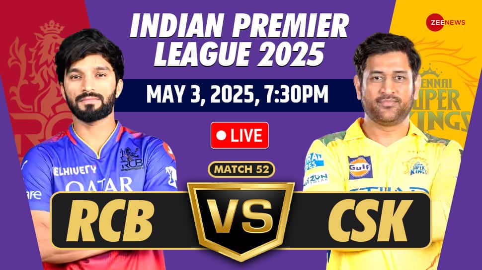 RCB vs CSK, IPL 2025 Match 52 Highlights: Ayush, Jadeja Fifties Go In Vain As RCB Beat CSK By 2 ...