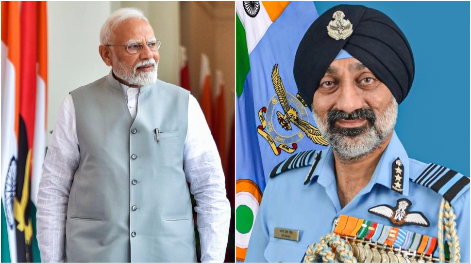 IAF Chief Amar Preet Singh Meets PM Modi Amid Heightened Tensions With ...