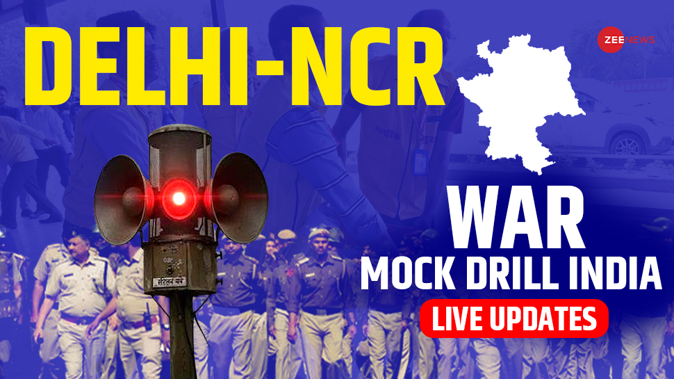 Delhi NCR Mock Drills HIGHLIGHTS: Capital Sees Blackout Today In ...