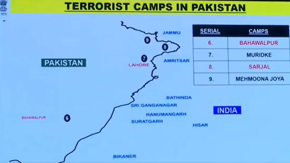 Operation Sindoor: 24 Airstrikes, 9 Terror Camps, JeM-LeT On Target ...
