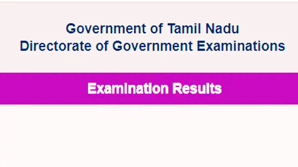 TN HSC Result 2025: Tamil Nadu Board Class 12 (+2) Results Declared At ...