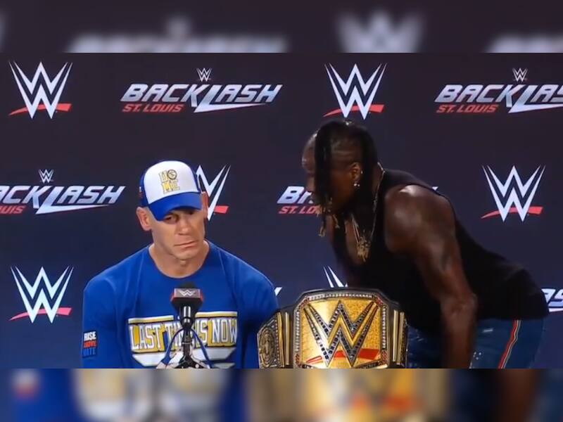 WWE Backlash Chaos: John Cena Slams R-Truth Through Table After Title ...