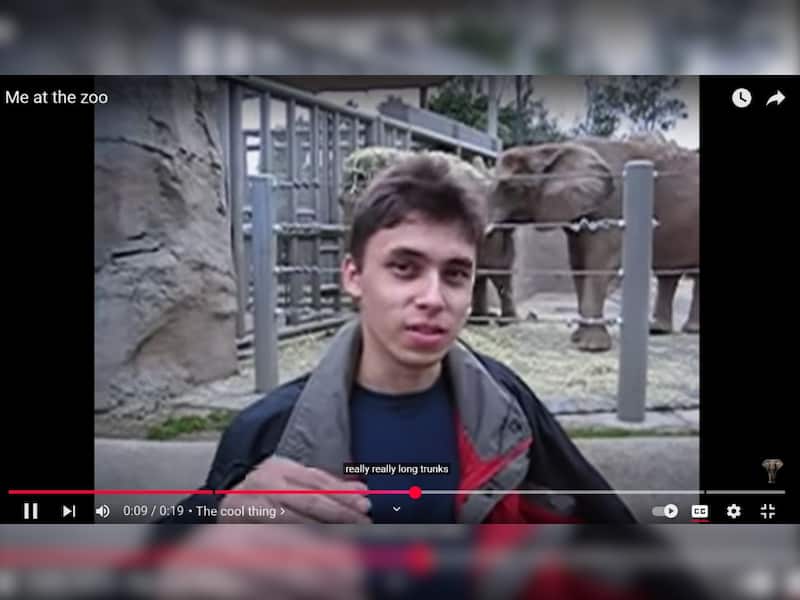 This Man Uploaded Youtube’s First Ever Video 20 Years Ago, Has Over 350 ...