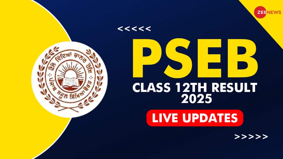 [LIVE] PSEB 12th Board Result 2025 (OUT): Class 12th Result DECLARED At ...
