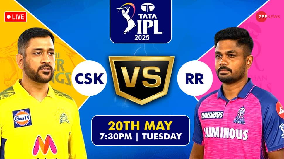 CSK vs RR Score, IPL 2025 Match 62 Highlights: Vaibhav Suryavanshi's Brilliant 57 Powers ...