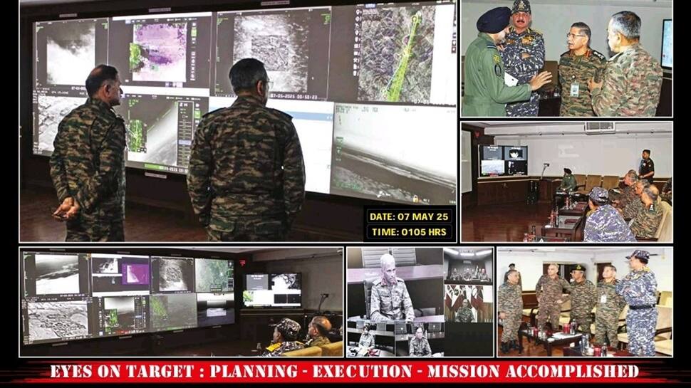 Operation Sindoor Inside Pics: From 3 Services Chiefs Monitoring Action ...
