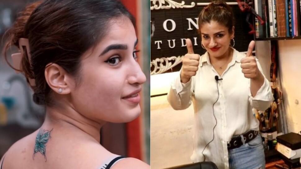 Raveena Tandon's Daughter Rasha Thadani Gets Inked, Don't Miss Mommy's ...