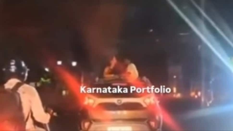 Bengaluru Couple's PDA On Moving Car Triggers Public Outrage; Video ...