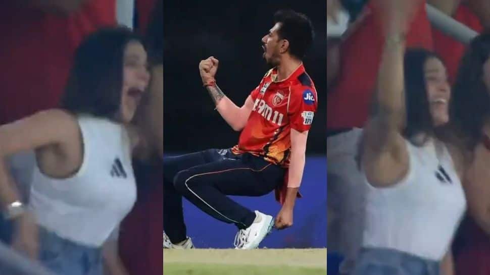 Yuzvendra Chahal's Rumoured Girlfriend RJ Mahvash’s Jubilant Reaction After PBKS Beat MI in IPL ...