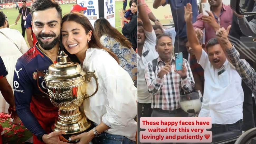'Namma Bengaluru': Anushka Sharma Shares Video Of Kohli Holding IPL ...