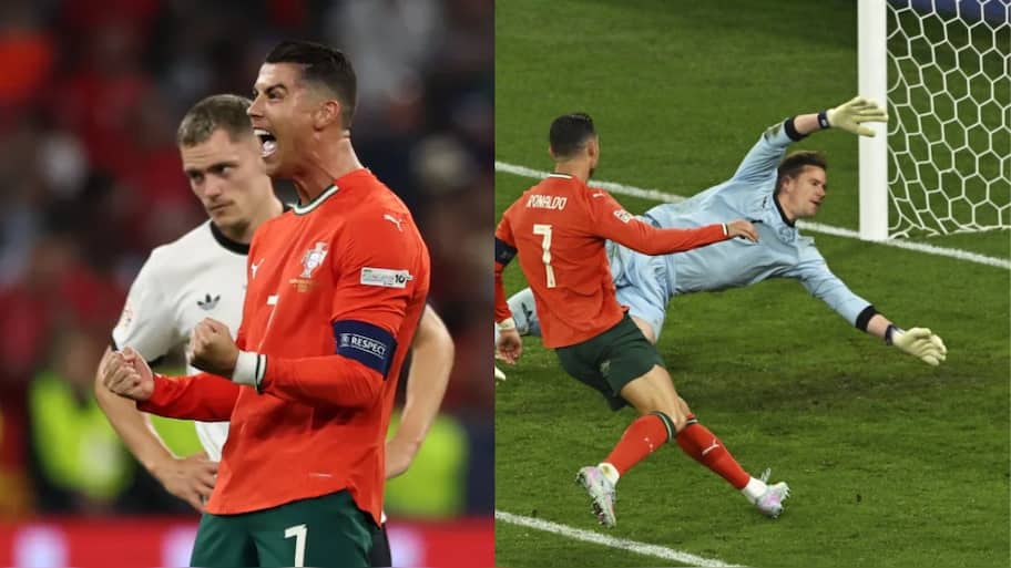 Cristiano Ronaldo Breaks Germany Jinx Scores 137th International Goal ...