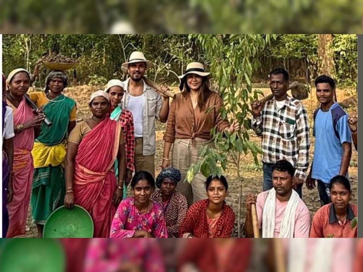 World Environment Day 2025: Randeep Hooda, Wife Lin Laishram Planting ...
