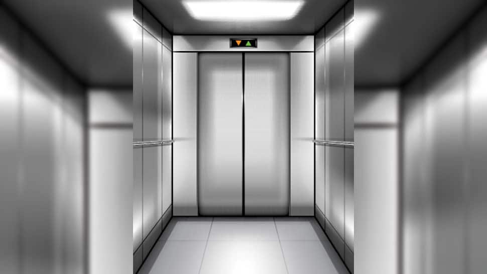 inside a lift