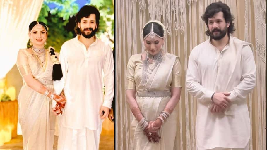 Akhil Akkineni-Zainab Ravdjee Are Now Married! See First Photos ...
