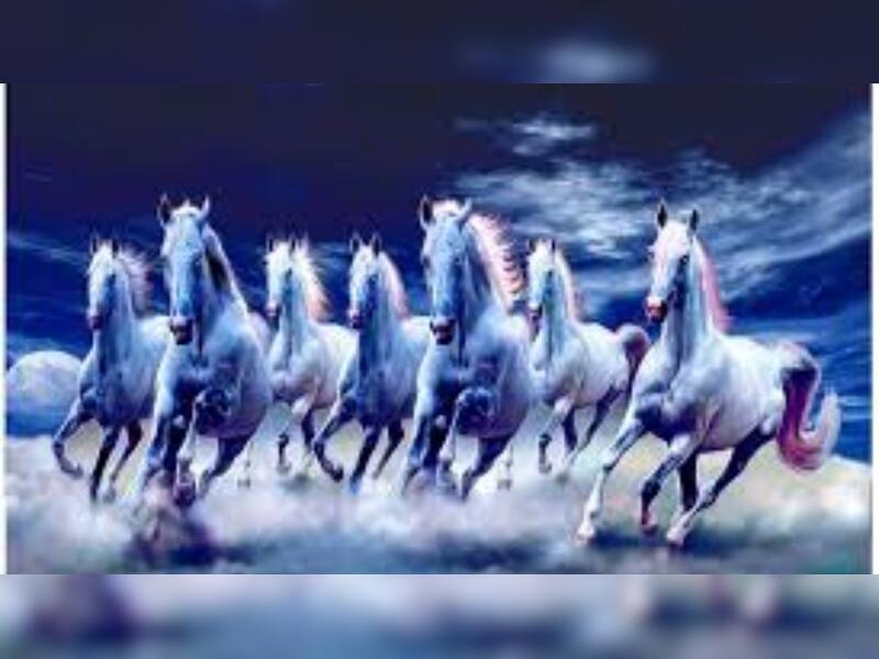 8 Horses, 8 Blessings: What This Sacred Image Brings Home | News | Zee News