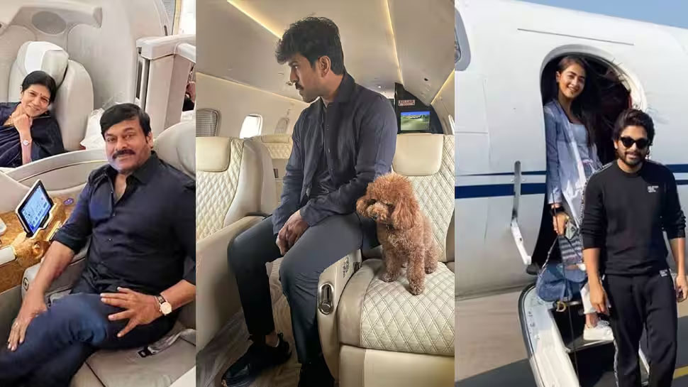 7 South Indian Stars Who Own Private Jets Worth Crores: Allu Arjun's 6 ...