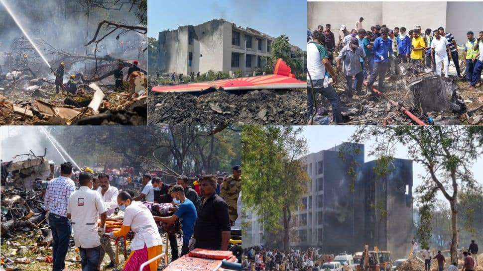 Ahmedabad Plane Crash: Horrific Photos From Air India AI171 Crash Site ...