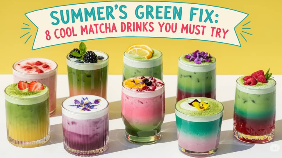 Summer's Green Fix: 8 Cool Matcha Drinks You Must Try | News | Zee News