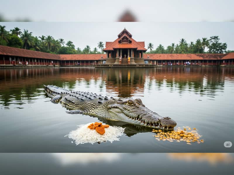 Kerala's Most Unusual Devotee: The Vegetarian Crocodile That Guards A ...