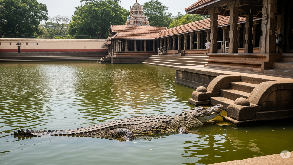 Kerala's Most Unusual Devotee: The Vegetarian Crocodile That Guards A ...