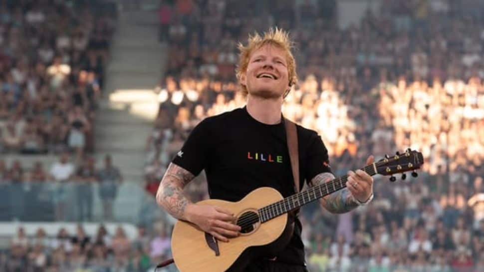 Ed Sheeran Mockingly Shows Off His Plain White T-Shirt Closet To Fans ...
